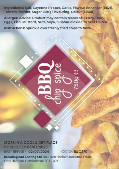 Chips Spice & Salt - Breading & Coating